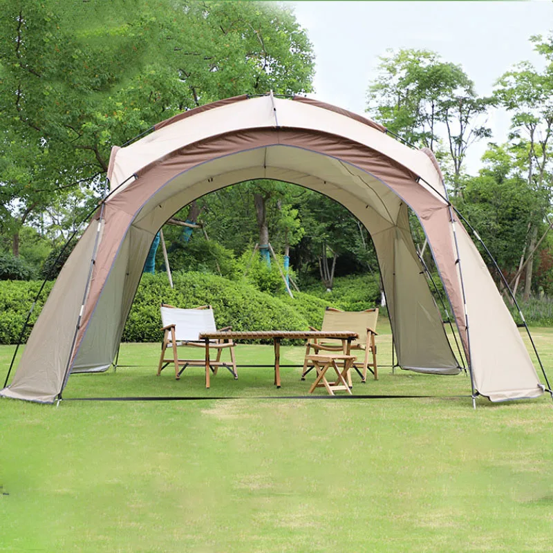 Campground Dome Canopy Camping Dome Tent Sunshade Ventilated Pergola ...