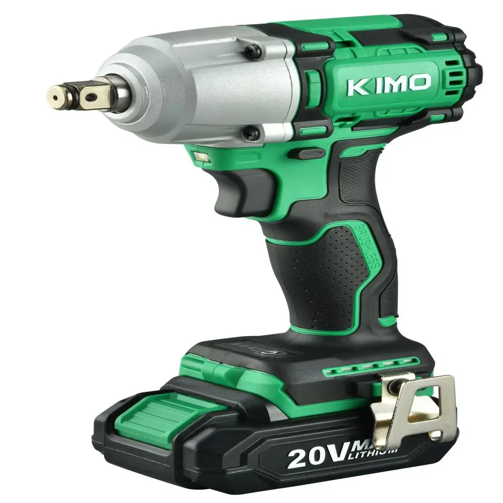 High Quality Professional Kimo 20v Brushless Impact Wrench For Auto ...