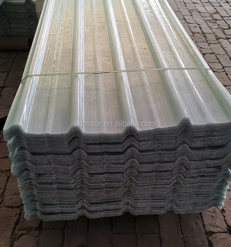 Transparent Fiberglass Frp Plastic Roofing Sheet Supplier - Buy ...
