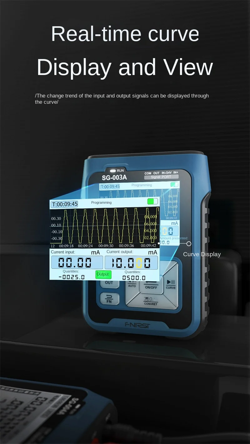 FNIRSI SG-003A Multi-Function Signal Generator 4-20mA Voltage and ...