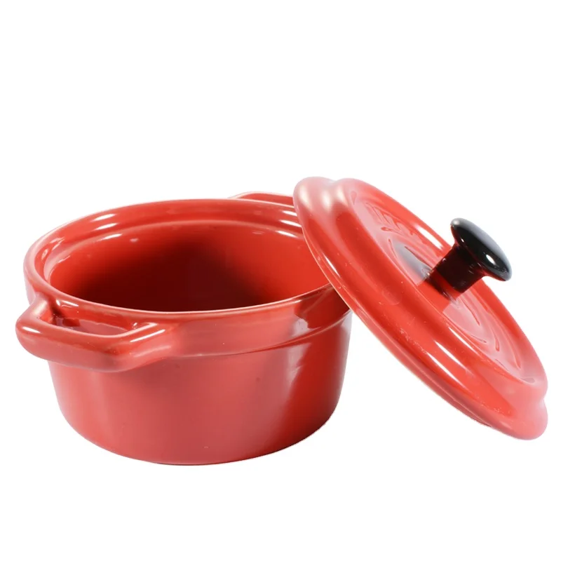 Ceramic Mini Casserole Cookware Creme Brulee Mini Casserole Oven Soup ...