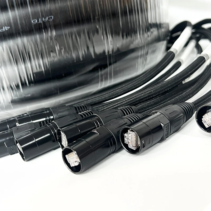 8 Channel CAT6 SF/UTP Shielded Cable - Outdoor Display Screen