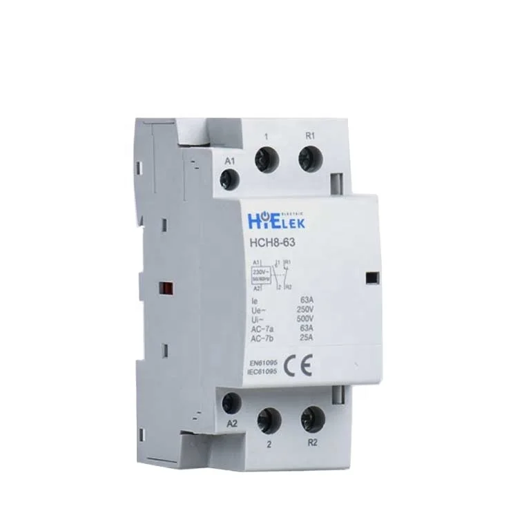2p 63a 24v Modular Contactor,Ac Contactor Pole,Modular Ac Contactor ...