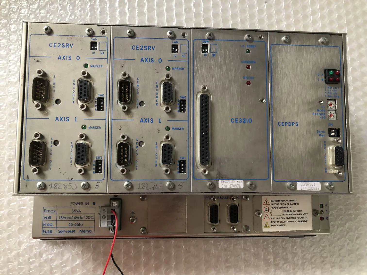 CTE240.10010 CMZ CTE240 HMI Operator Touch Panel - 3 Month Warranty