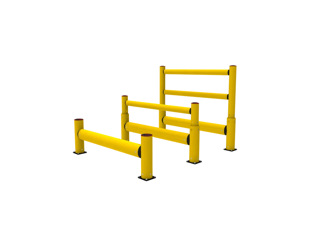 Flexible Heat-Treated Wood Safety Barrier Wall Protection Fence ...