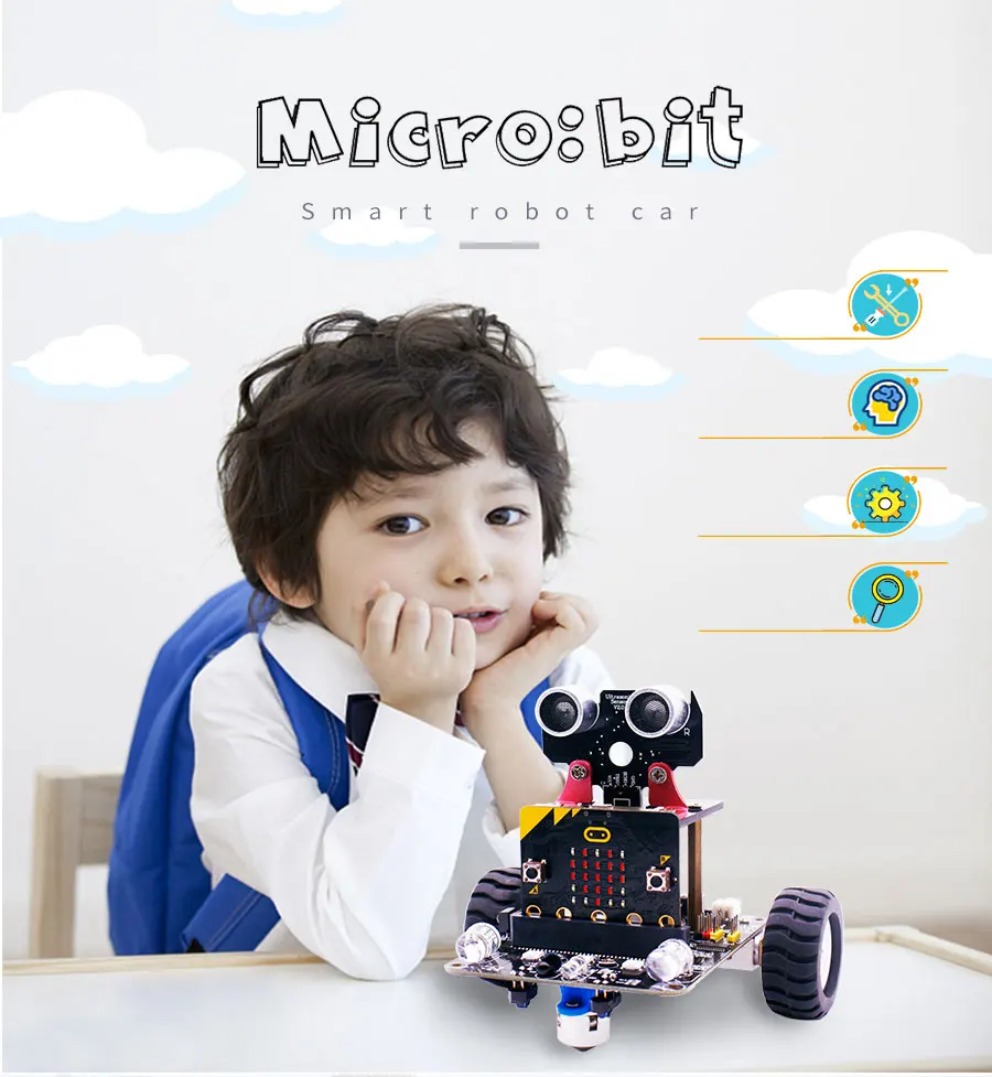 Yahboom Micro:bit Robot Car - STEM Education & DIY Fun