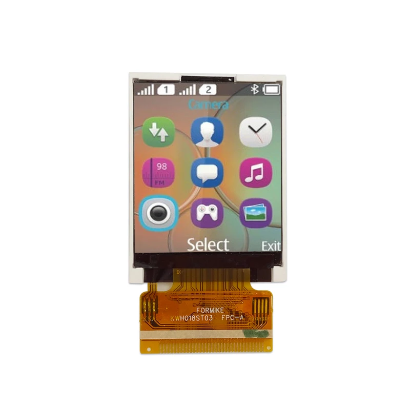 Spi Lcd Tft Lcd Screen 1.8'' Tft Lcd Display For Mobile Phone - Buy Lcd ...