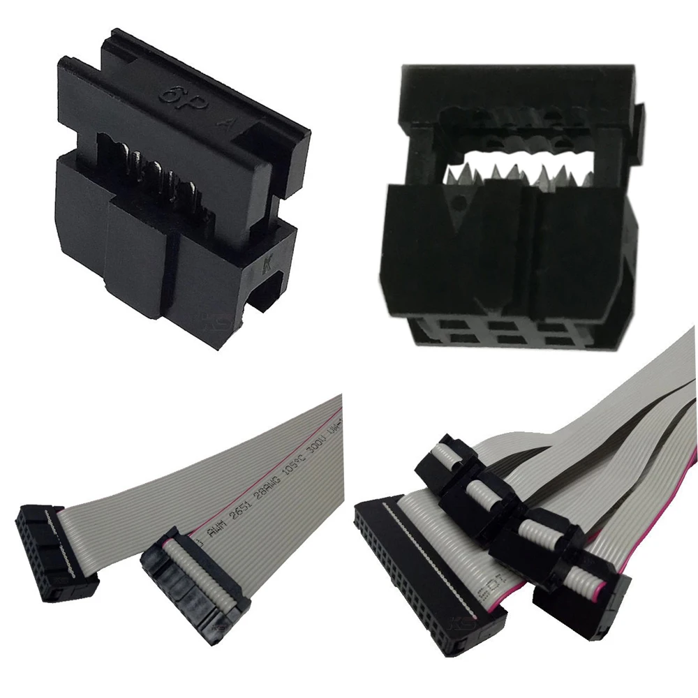 2.54mm Pitch 6-64 Pin Wire Connector Fc Connector Flat Cable Idc Socket ... 2.54mm Pitch 6-64 Pin Wire Connector Fc Connector Flat Cable Idc Socket ...