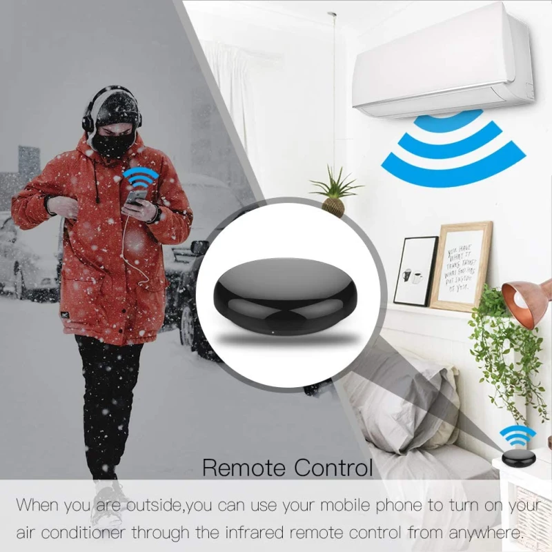 Smart Wireless Ir Remote Controller Wifi Universal Infrared Remote ...