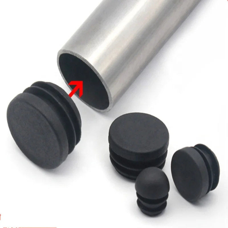 Round Plastic Hole Plug Tube Pipe Plug Tube End Plug - Buy Round ...