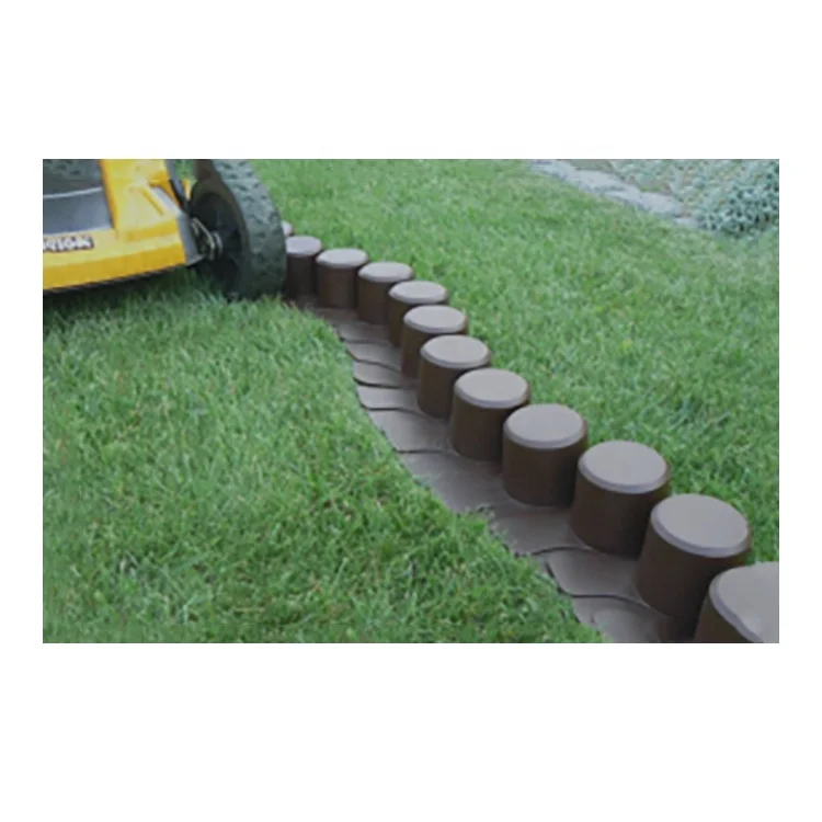 Plastic Garden Decoration Fence Plastic Paver Slabs Palisade Lawn ...