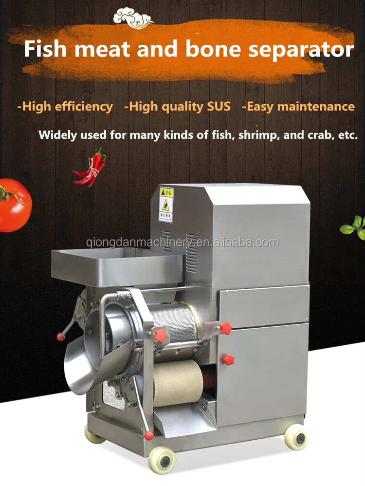 Fish Pin Bone Remover Machine - Efficient Crab Meat Extractor