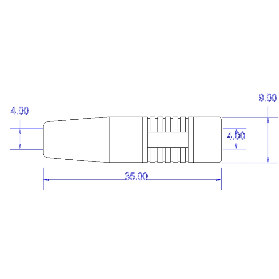 Cleqee Banana Plug - Insulated Jack Plug Solder Connector