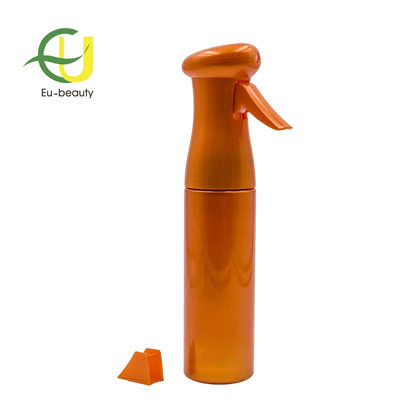250ml 360ml 500ml Orange Water Mist Continuous Spray Bottle For Salon ...