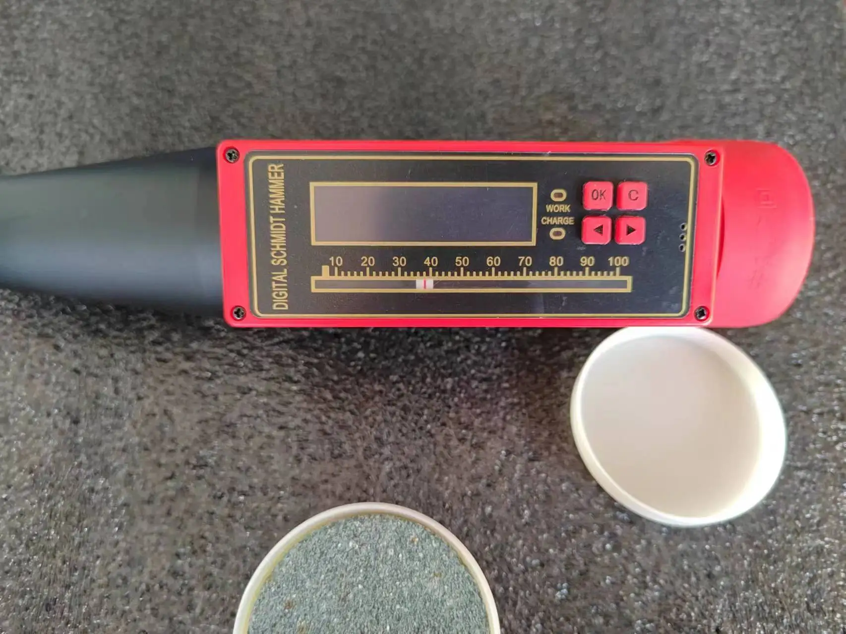 ZC3-D Digital Test Hammer Concrete Rebound Hammer - 1 Year Warranty
