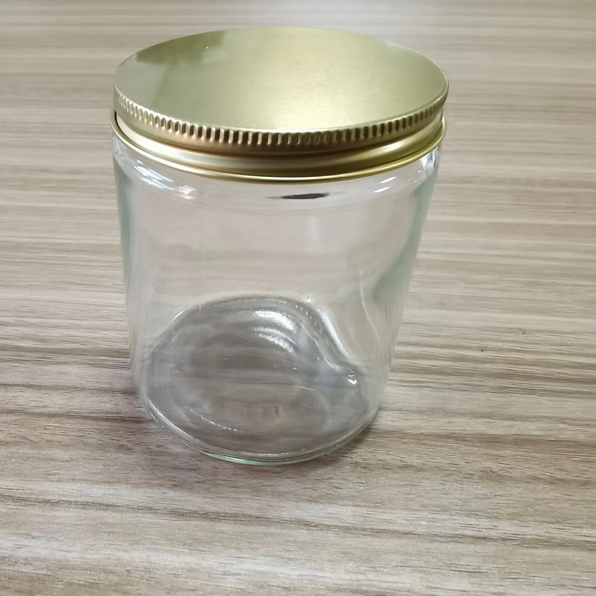 Brown Candle Jar Straight Edge Jar 250ml Teal Aroma Candle Cup 120ml ...