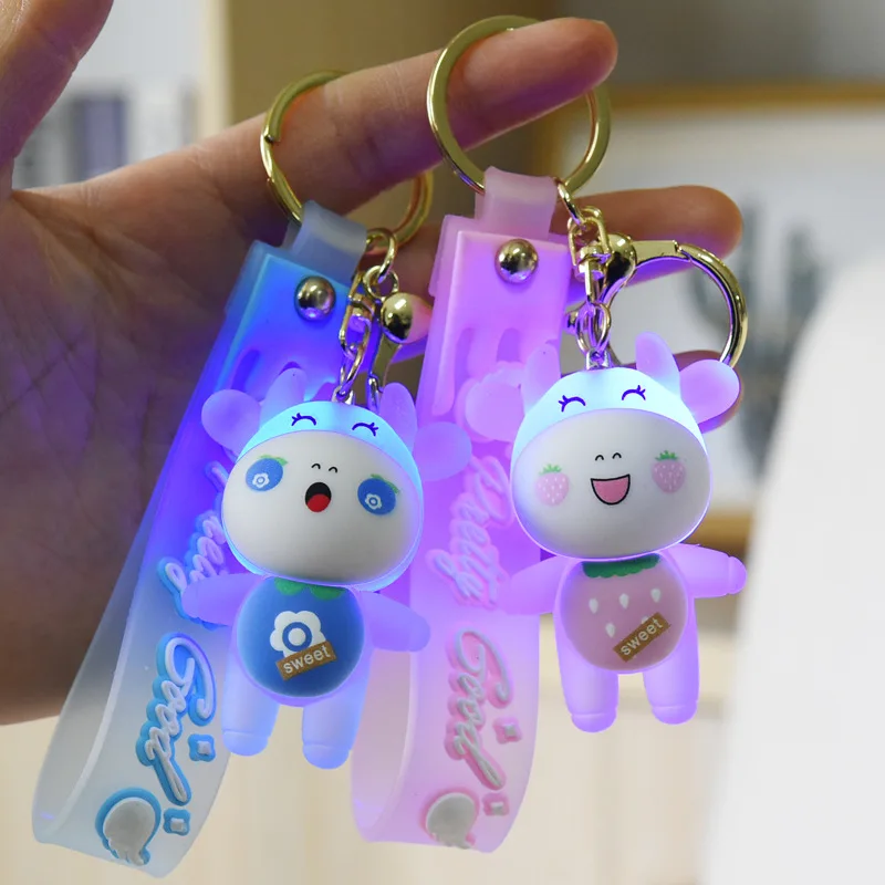 Xinxing Cartoon Cute Lighted Keychain Acrylic Luminous Keychain Pendant ...