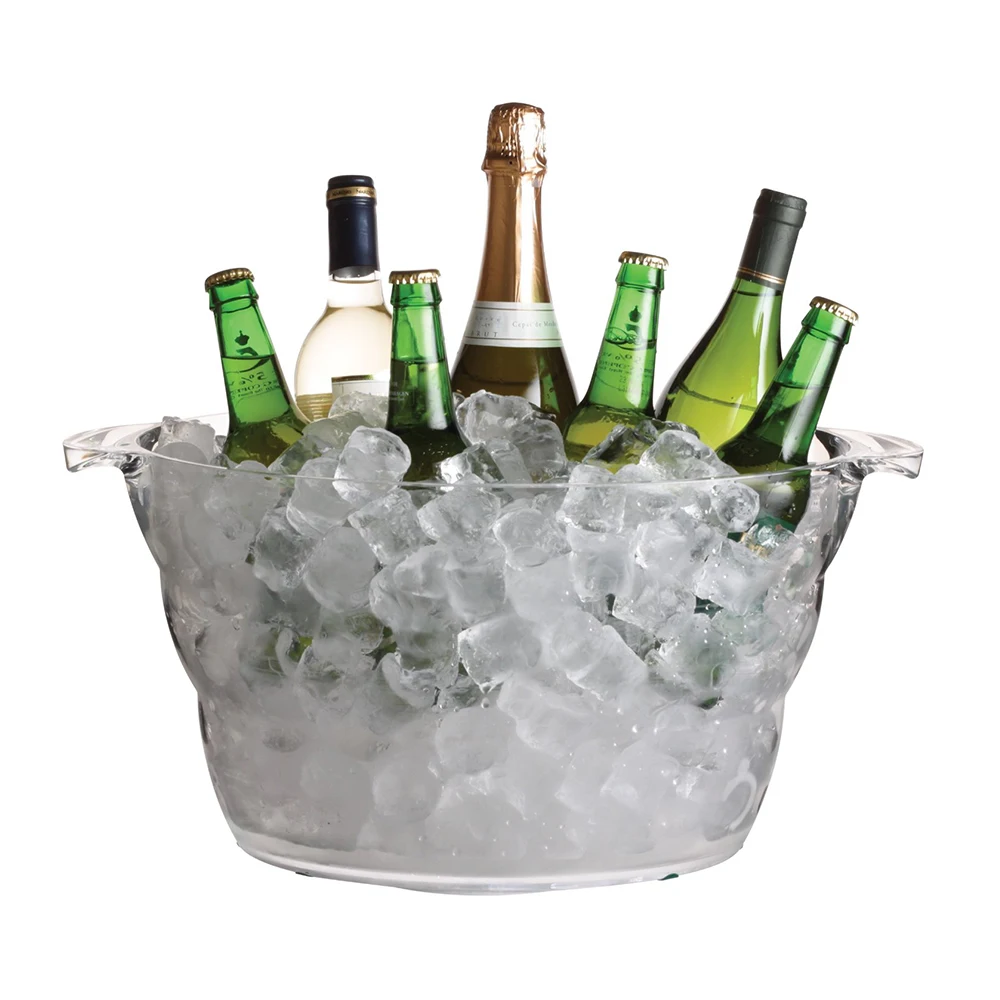 12L Party Wine Tub - Sustainable Acrylic Chiller Bucket