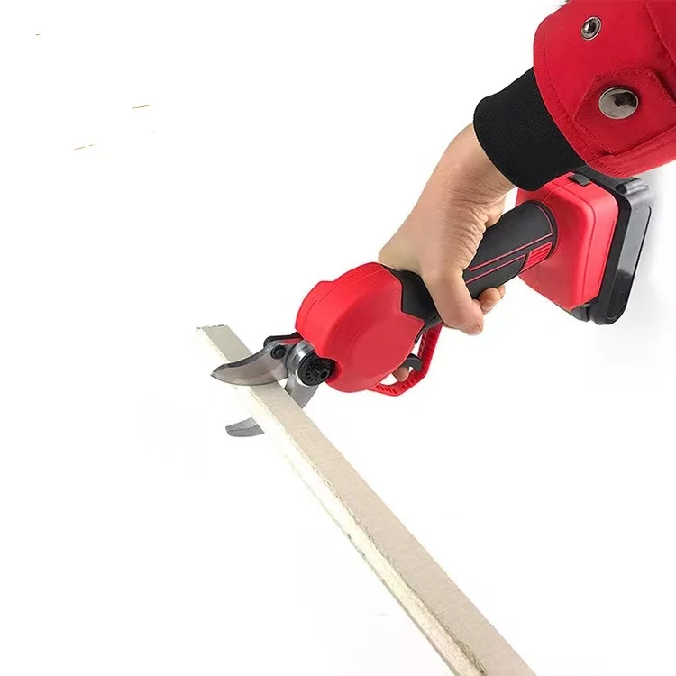 Battery Powered Cordless Electric Pruning Shears Battery Power Cut ...