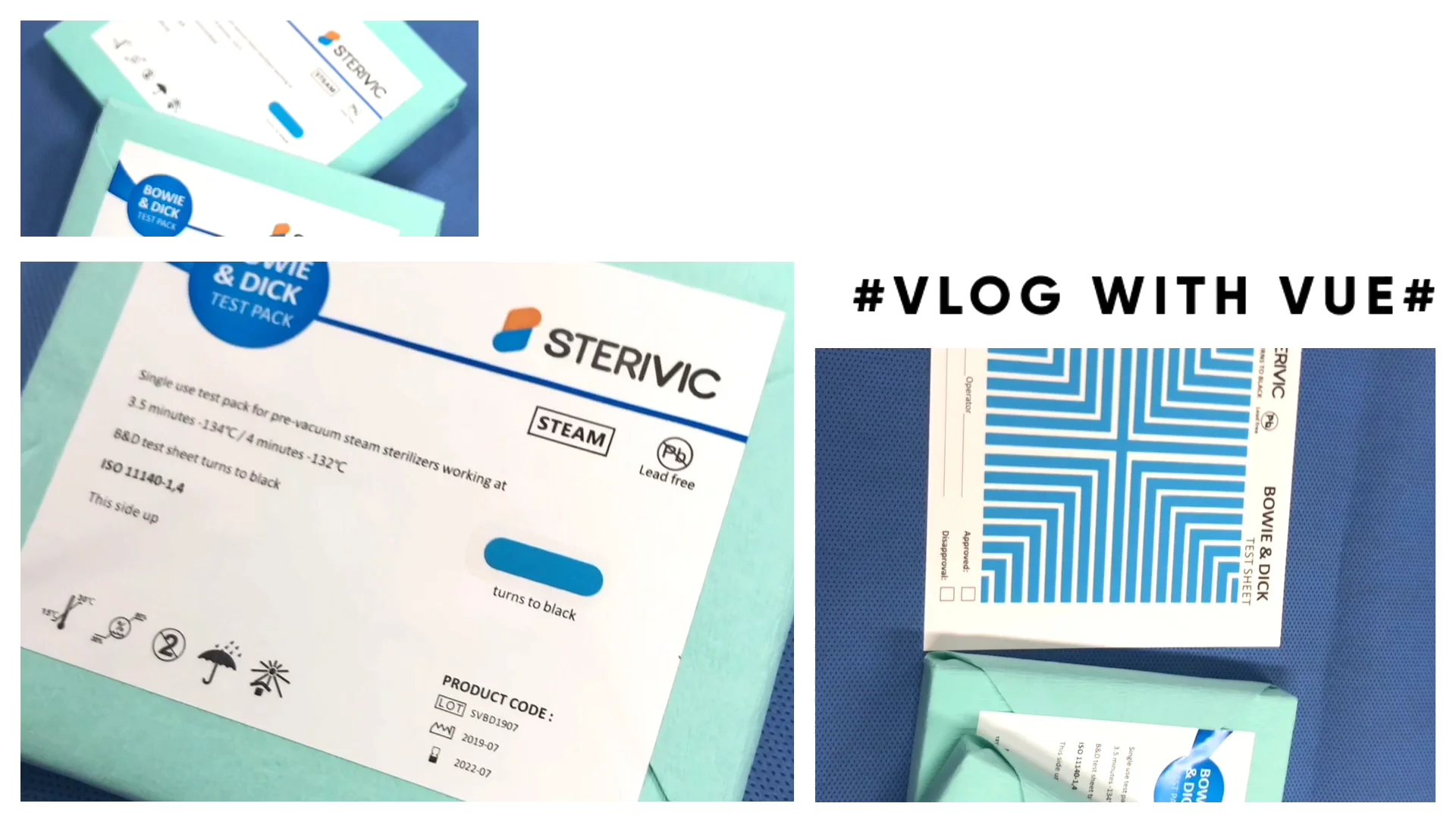 The Newest Disposable Medical Autoclave Bowie Dick Test Sheet With ...