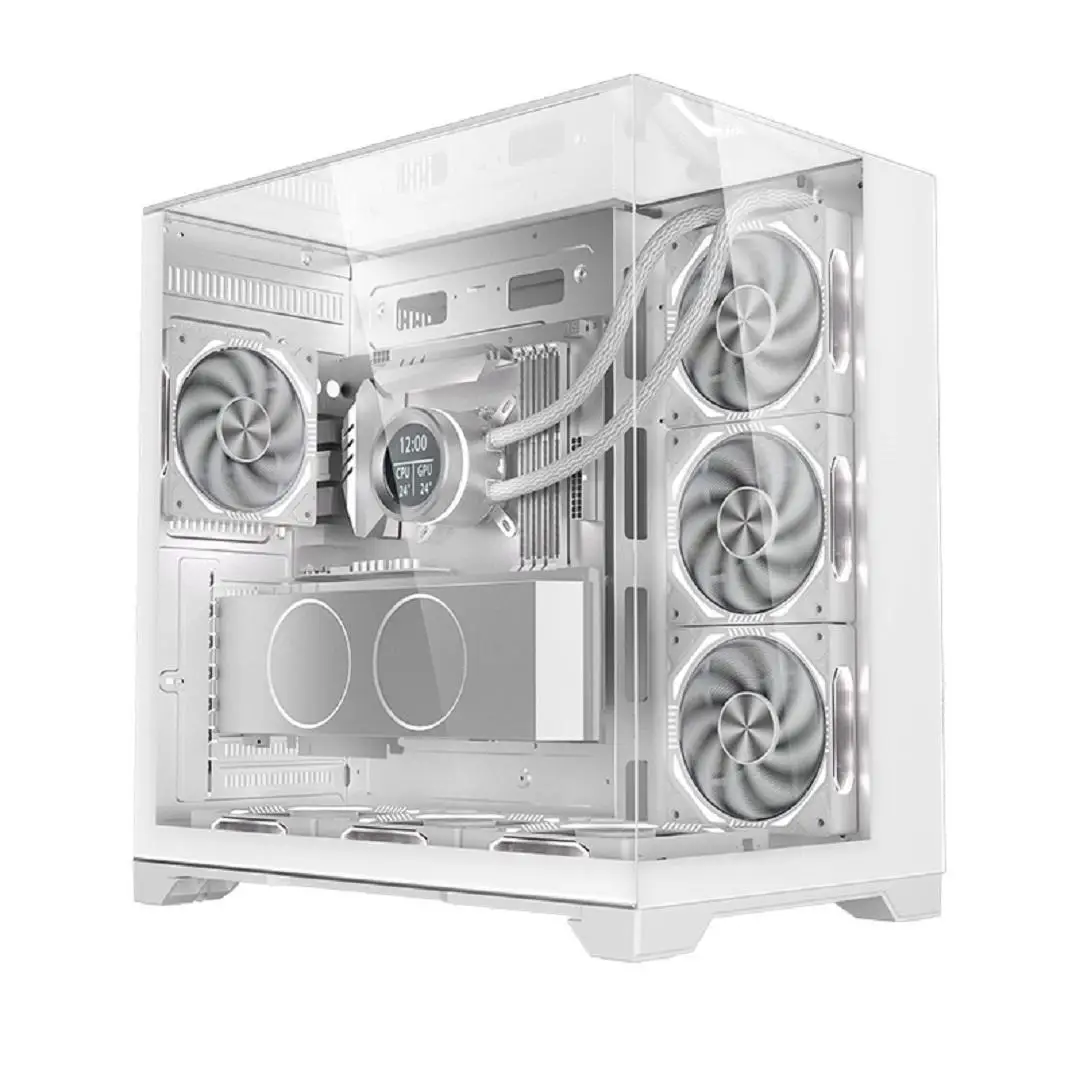 Custom Desktop Gaming PC Case - Transparent Tempered Glass