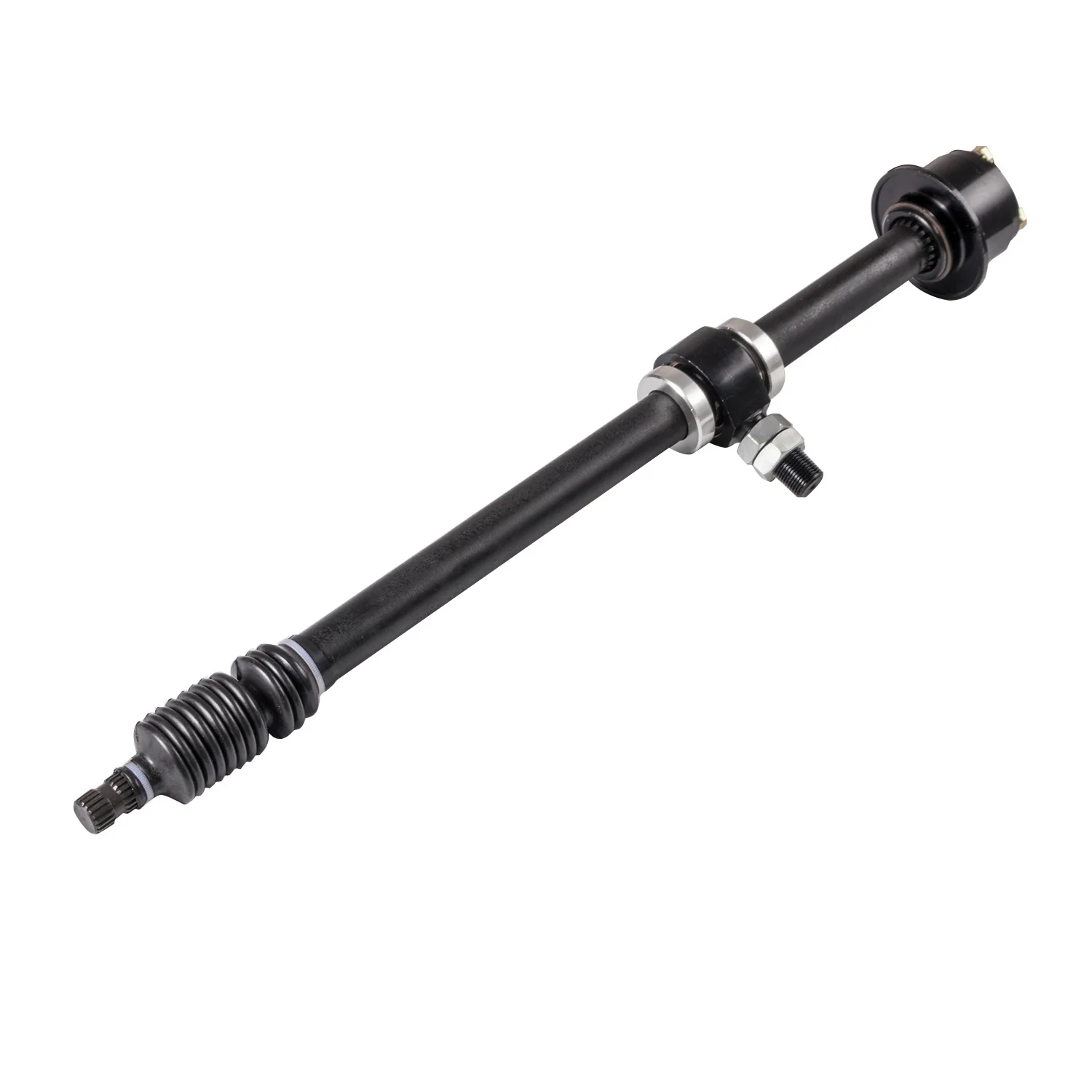 High Performance Steel Aluminum Black Collapsible Steering Shaft