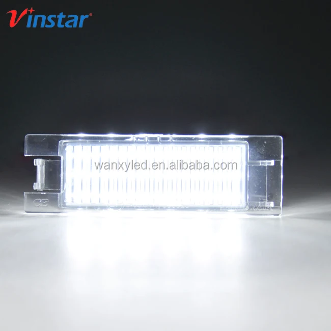 Vinstar LED Car License Plate Lamp for Opel - Emark DOT SAE