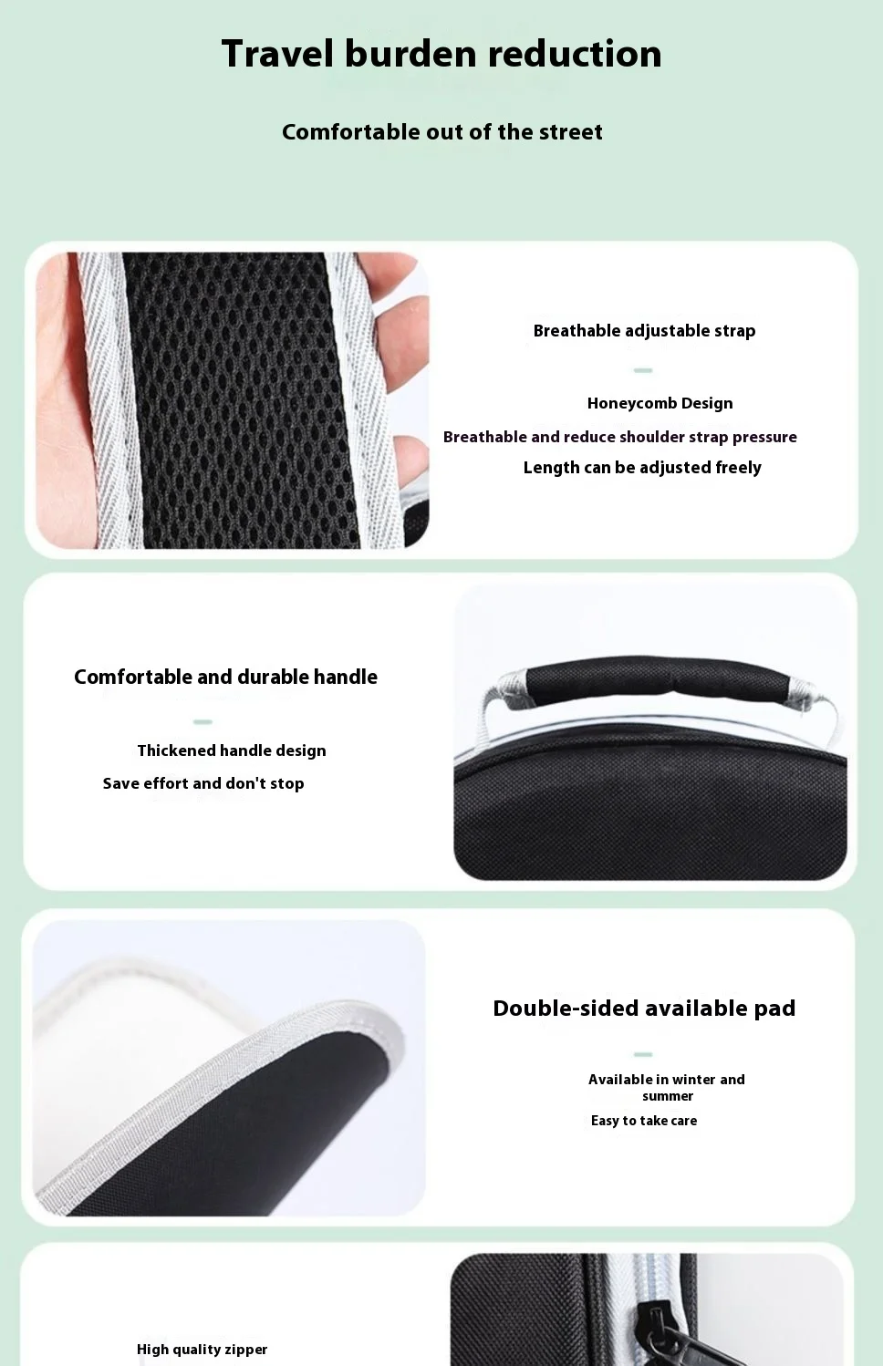 Outgoing Portable Cat Backpack Cat Cage Book Packaging and Pet Carrier ...