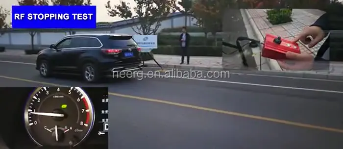 Standalone High Power Radio Frequency Vehicle Stopping Device