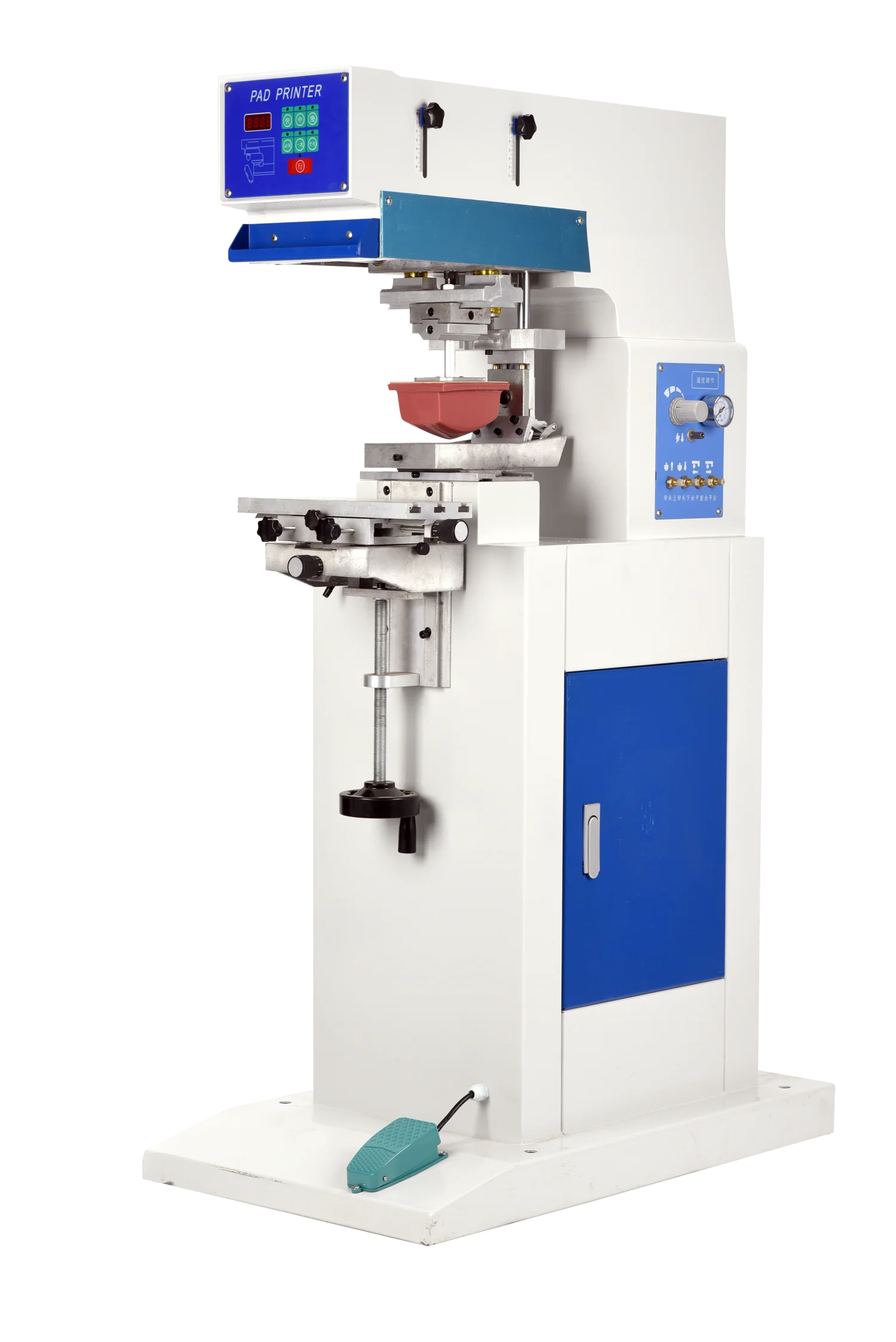 Youngsun Automatic 1 Color Pneumatic Ink Cup Pad Printing Machine For ...