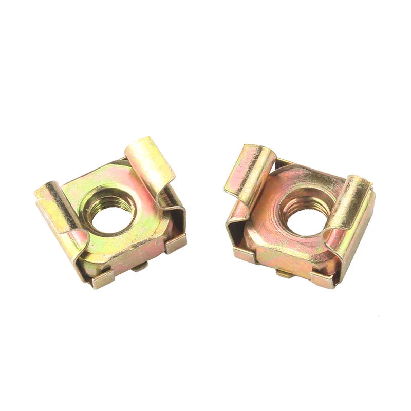 M8 M30 Carbon Steel Yellow Zinc Plated Spring Cage Lock Nut - Buy ...