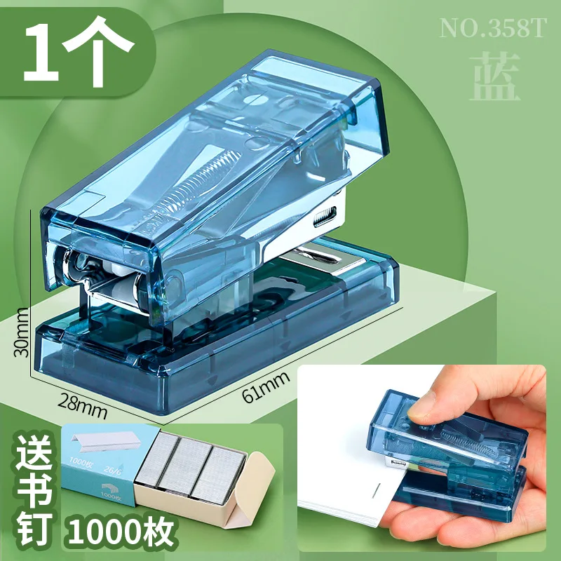 Transparent Stapler Clear Mini Stapler With Staples Portable Stapler ...