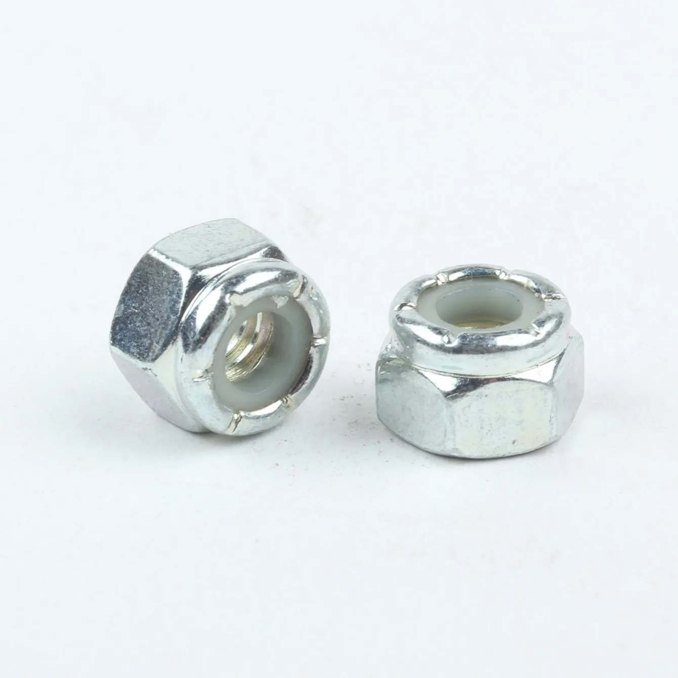 Hex Thin Nuts With Nylon Insert Lock Nut Din 985 Stainless Steel 304/316/brass Metric Thread M3 ...