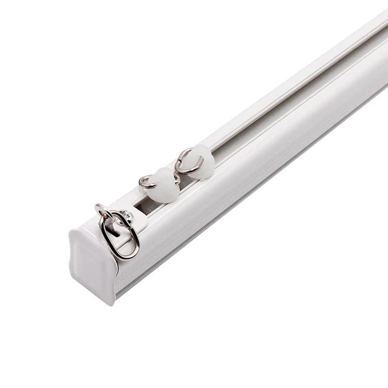 New Style Extendable Flexible Metal Aluminum Curtain Rail With ...