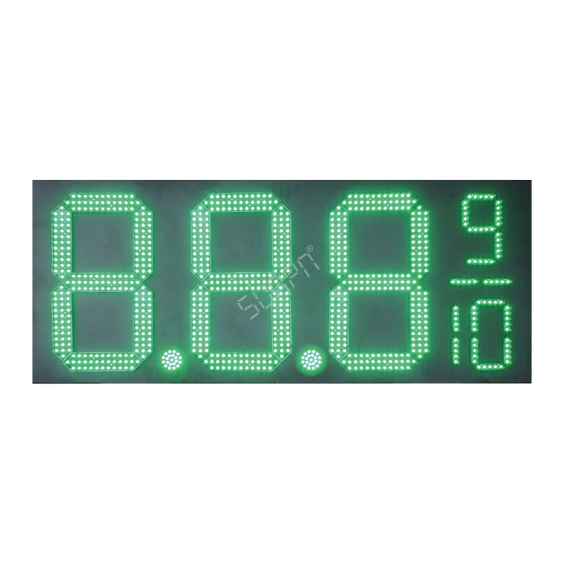 Wholesale 7 Segment Led Display Outdoor Gas Station Price Signs For ...
