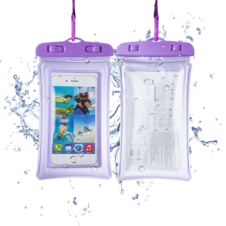 2025 Latest Design Pvc Inflatable Float Waterproof Mobile Phone Bag for ...