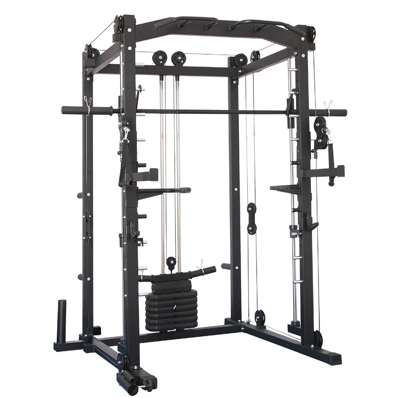 Comprehensive Trainer Commercial Smith Machine Gantry Fitness Equipment ...