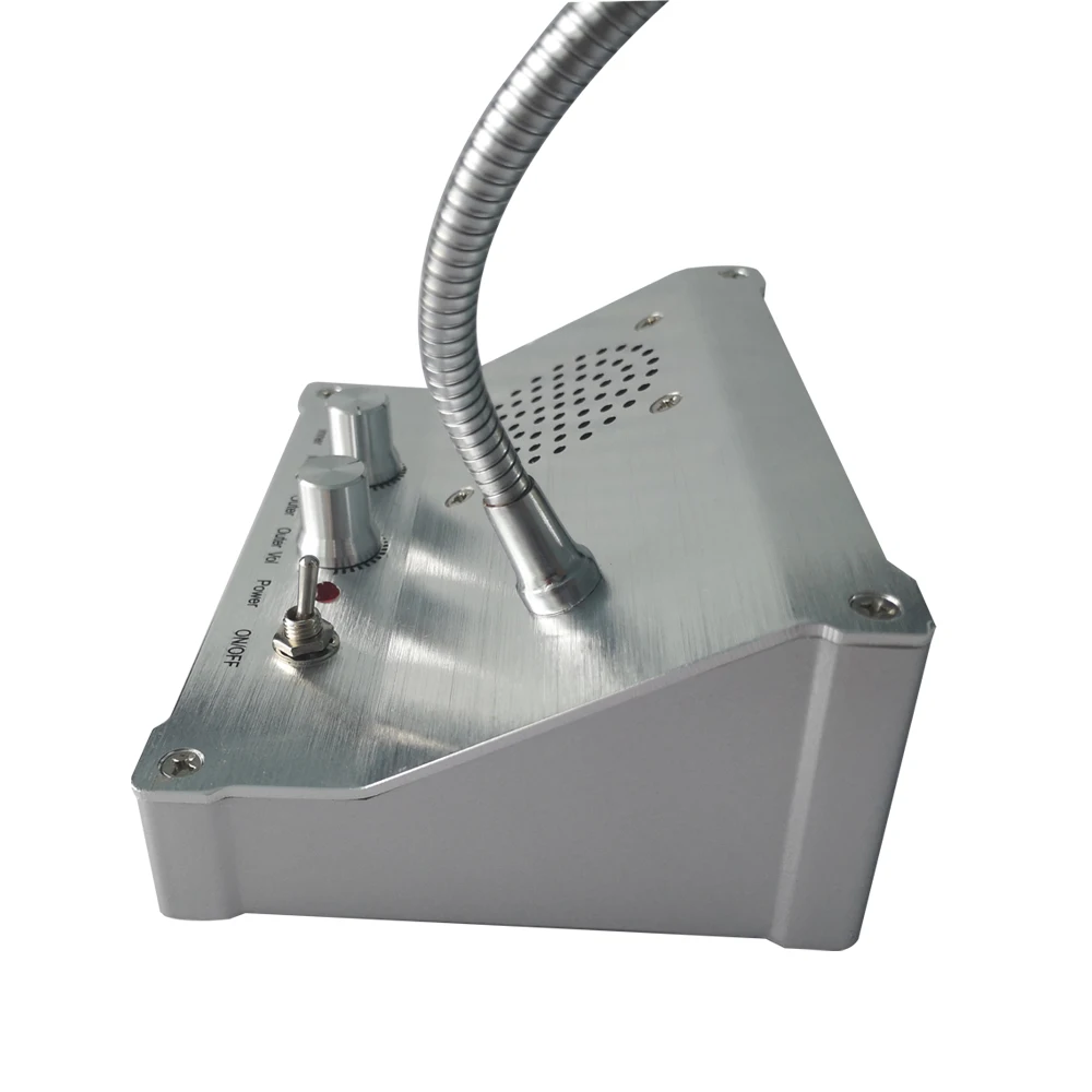 Bank Window Intercom System Talk Through Glass Intercom For Counter ...