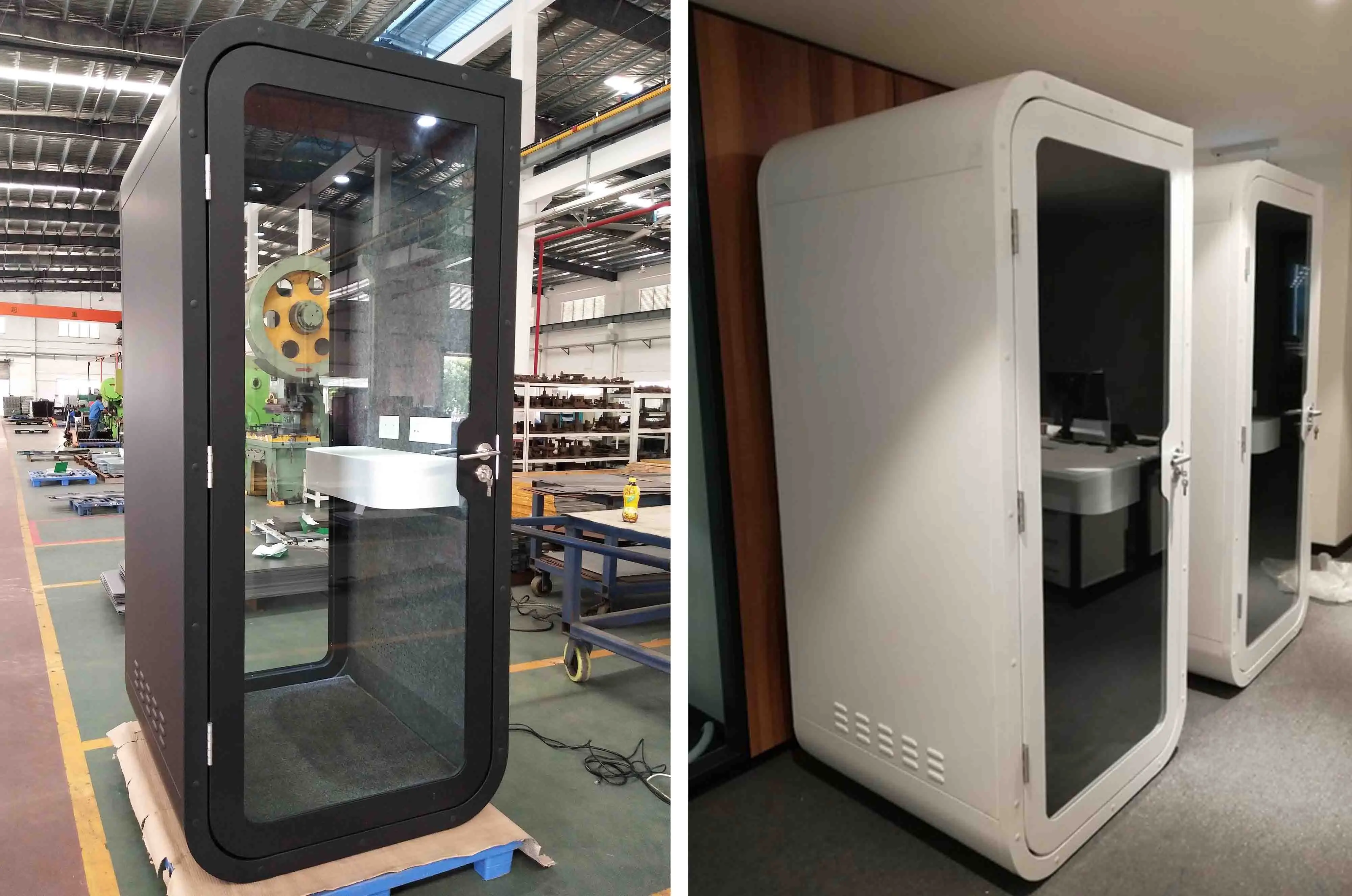 Acoustic Panel Soundproof Glass Phone Booth New York - Buy Acoustic ...