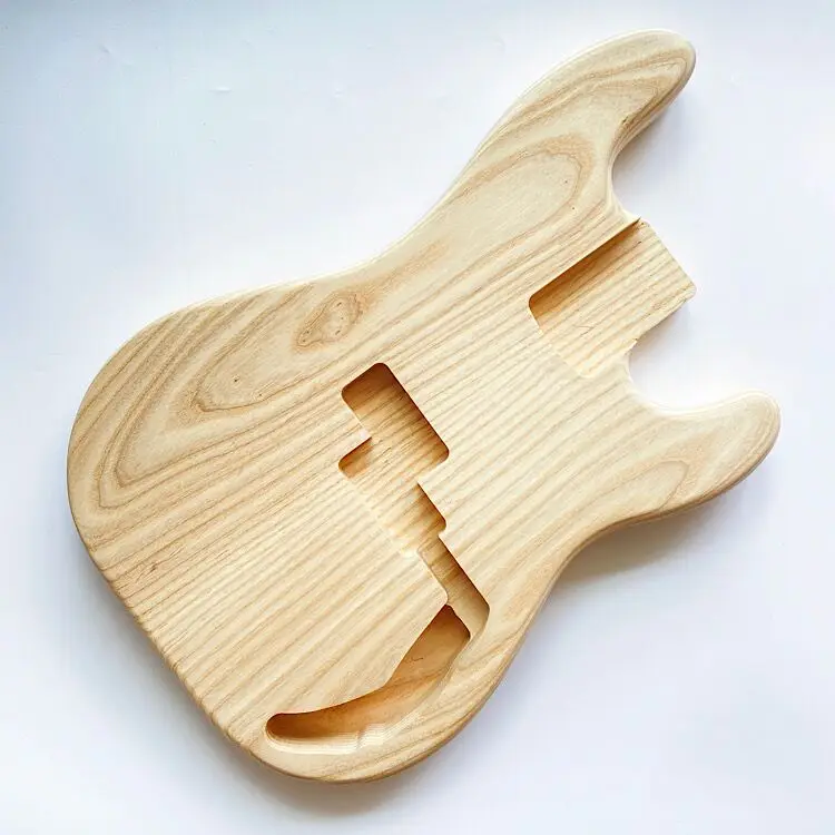 Custom Ash P Bass Body Barrel Unfinished P Bass Body for Wholesale ...
