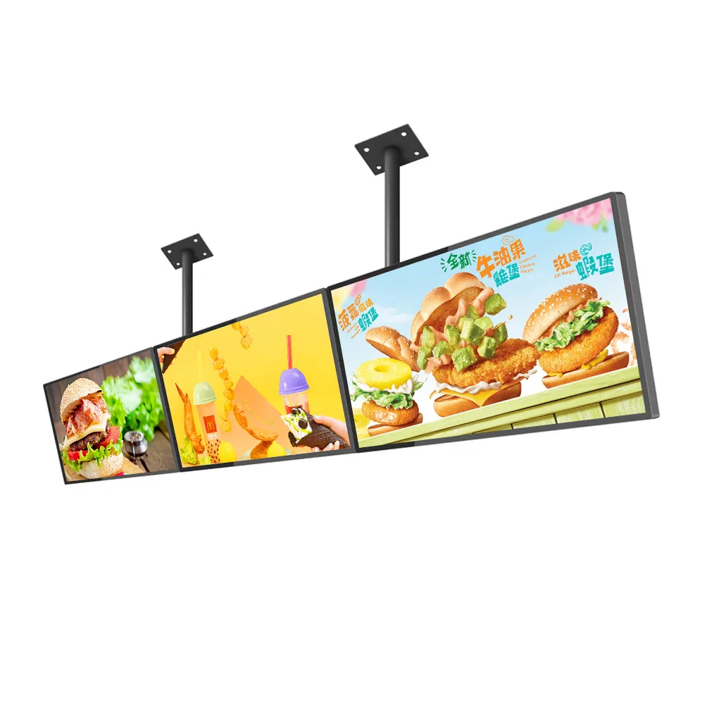 Restaurant Digital Menu Board 55 Inch Electronic Menu Lcd Touch Order ...