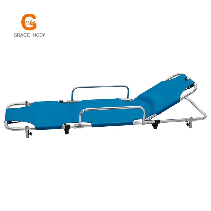 Medical Folding Detachable Ambulance Transport Stretcher Trolley ...
