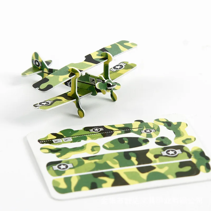 Factory Supplier Custom Diy 3d Puzzle Toys For Kids Animals Airplane ...