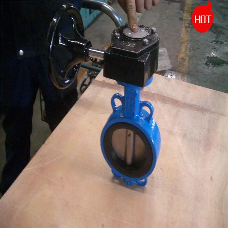 Wafer Butterfly Valve With Limit Switch Box Dn100 Pn16 - Buy Limit ...