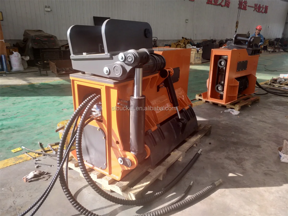 20 Tons Excavator Forestry Mulchers with Flail Teeth