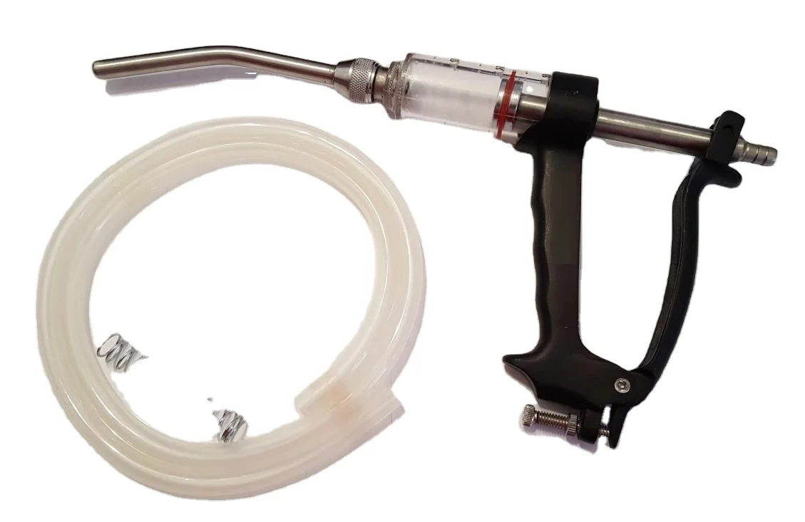 Automatic Drenching Gun Syringe,Veterinary Cattlle Vaccine Drencher ...