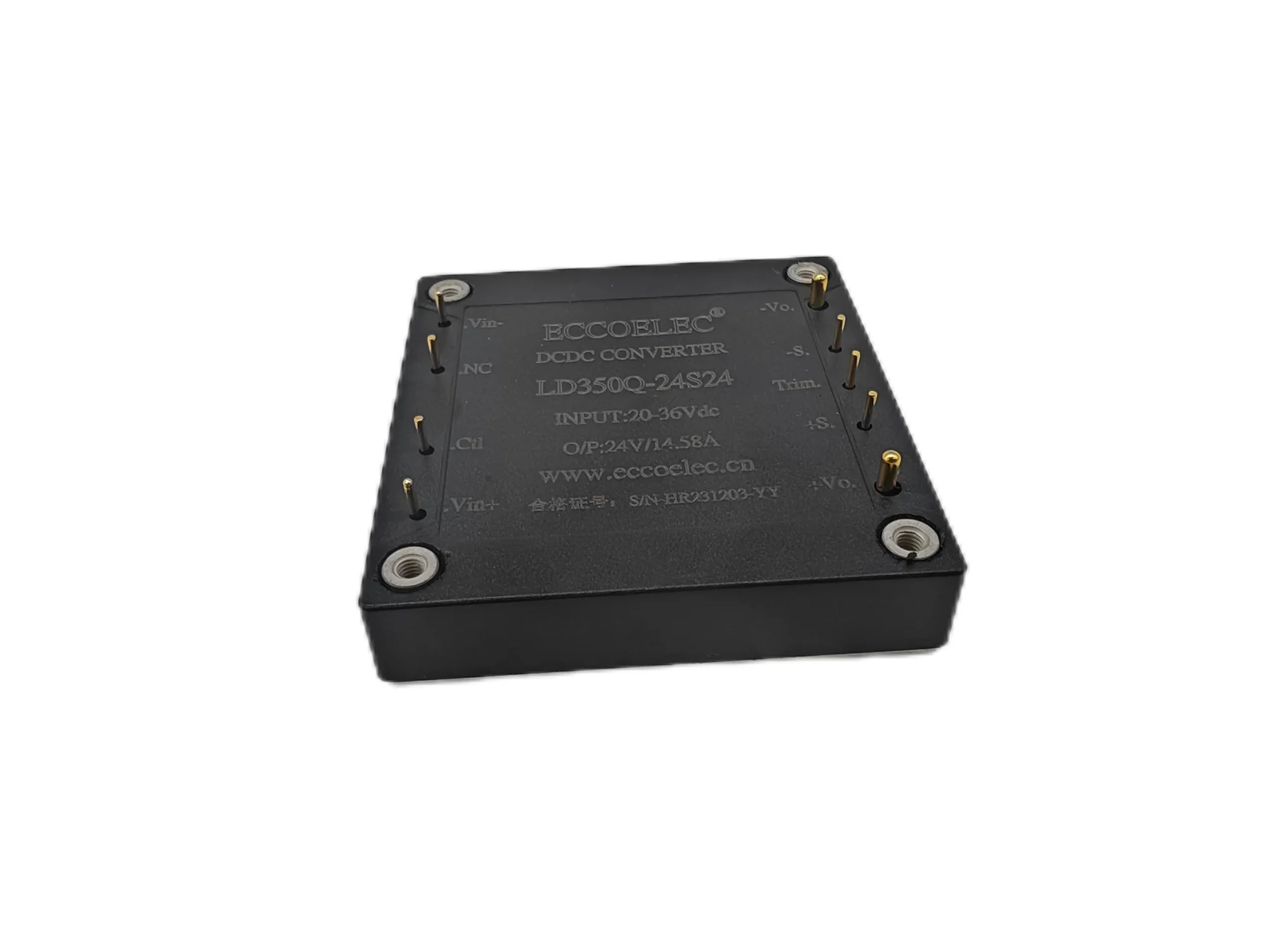300w Dc/dc Half Brick Power Module 24v (20-36) To 24v Regulated Power ... 300w Dc/dc Half Brick Power Module 24v (20-36) To 24v Regulated Power ...