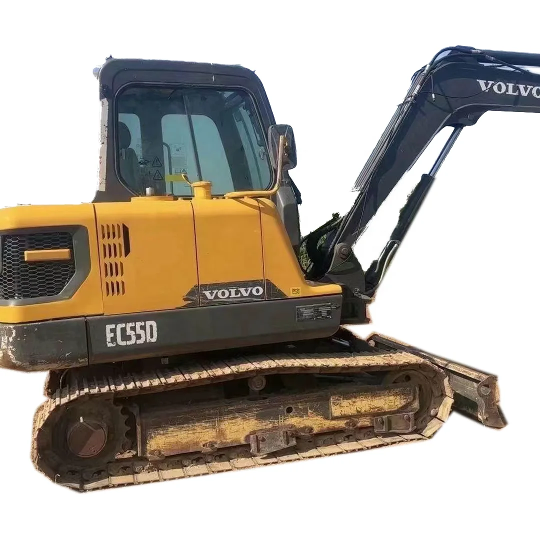 沃尔沃ec55d原装二手沃尔沃挖掘机EC55D 5吨大型二手建筑设备| Alibaba.com