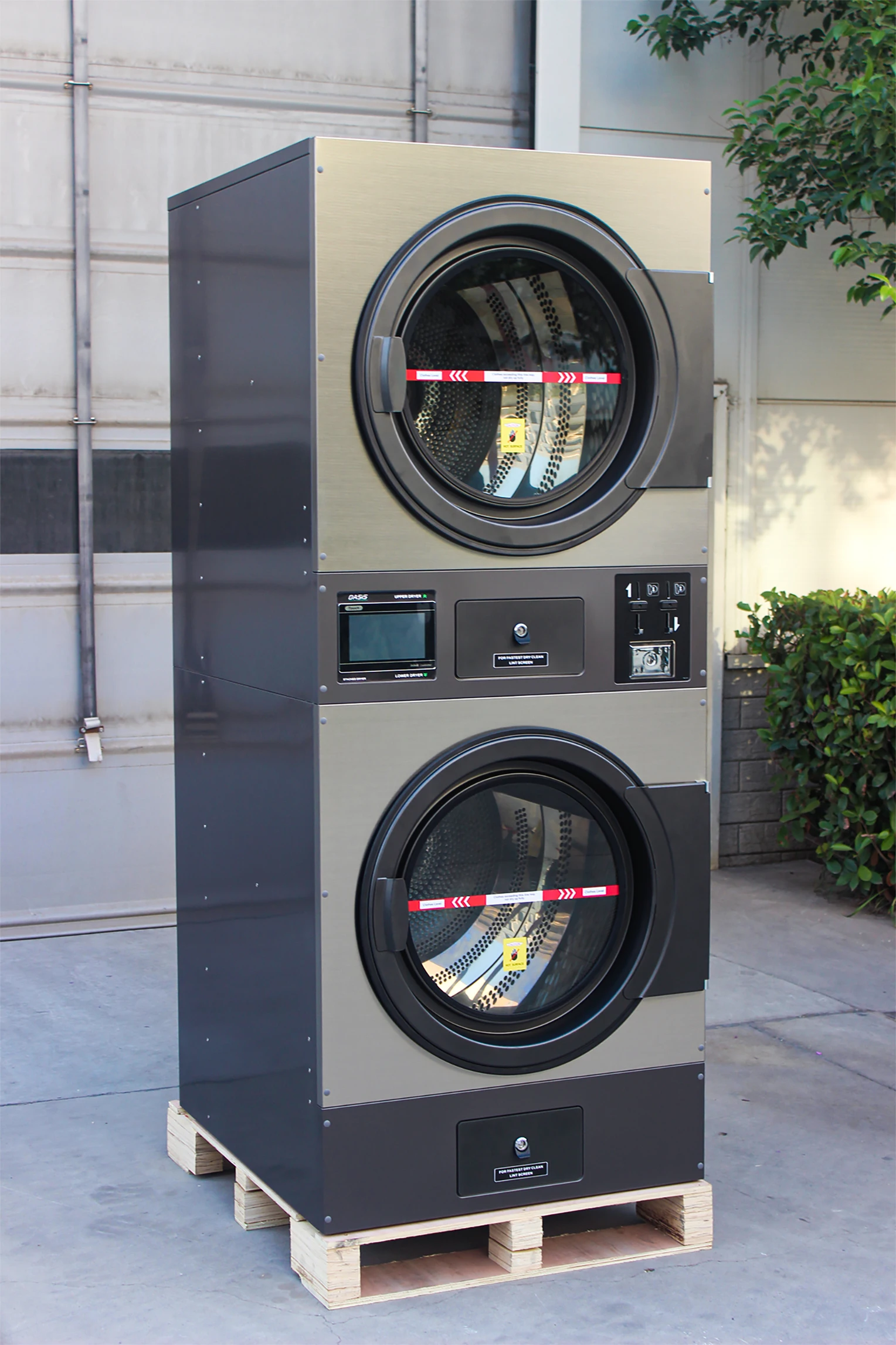 15kg Stack Dryer - Efficient Laundry Equipment for Laundromats