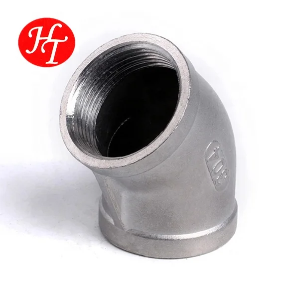 Factory Directly Elbow 45 Degree Stainless Steel 304/316 Female Npt/bsp ...